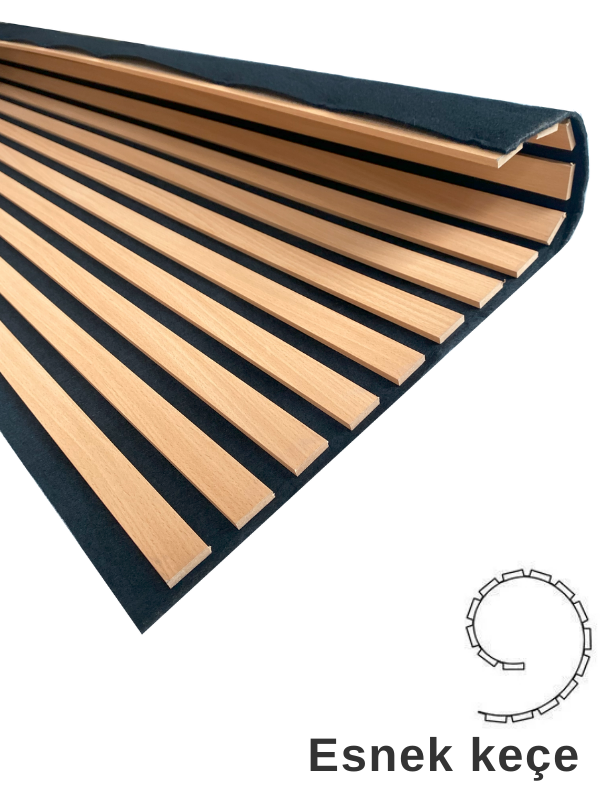 Teak Akustik Panel - 60x280 - Deco Ala