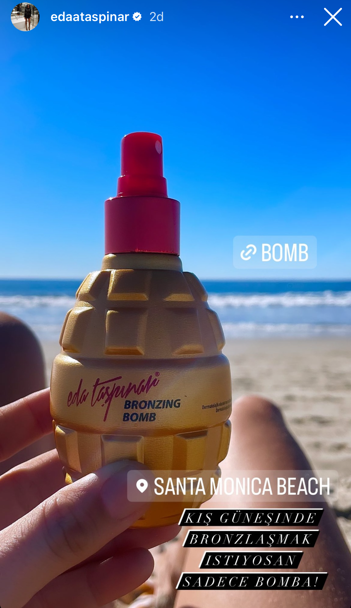 Eda Taşpınar - Bronzing Bomb SPF 0 200 ml