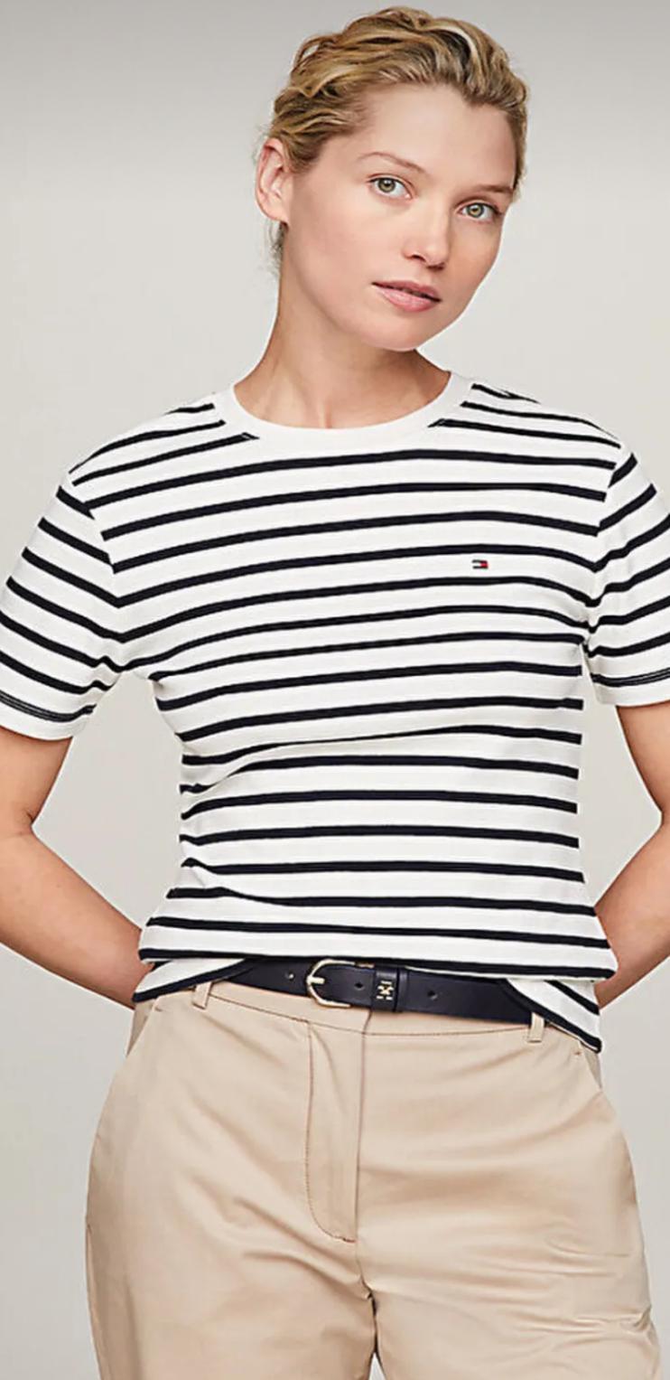 K1396 TH LACİVERT ÇİZGİLİ BİSİKLET YAKA T-SHIRT K1396 TH LACİVERT ÇİZGİLİ BİSİKLET YAKA T-SHIRT