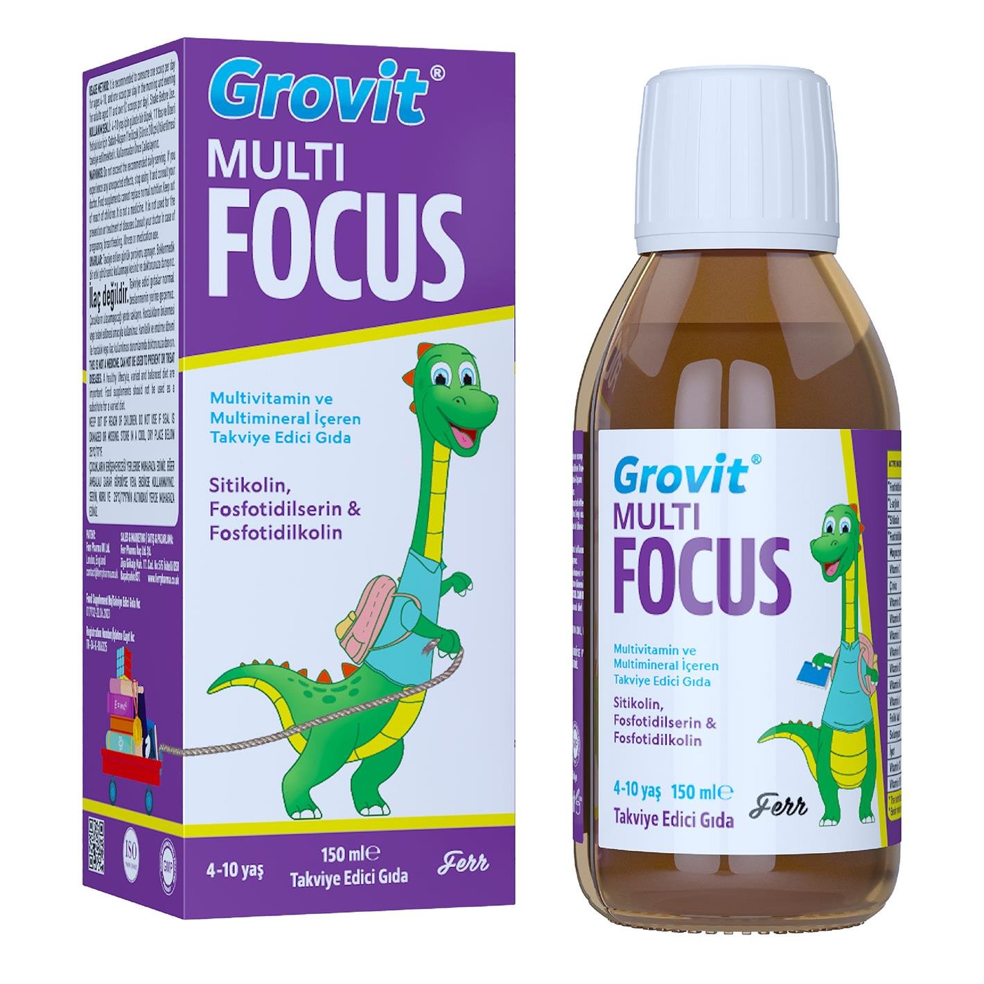 Grovit Multi Focus 150 ml Fiyatları VitaminSAN