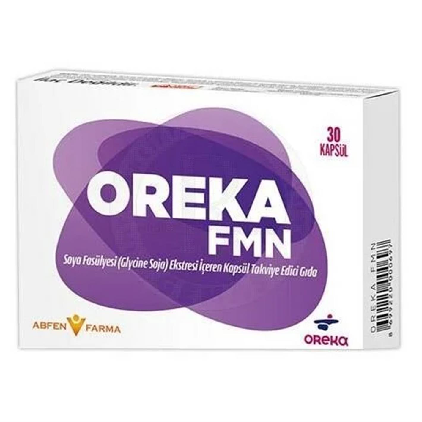 Oreka FMN Soya Fasülyesi 150MG 30 Kapsül Fiyatları VitaminSAN