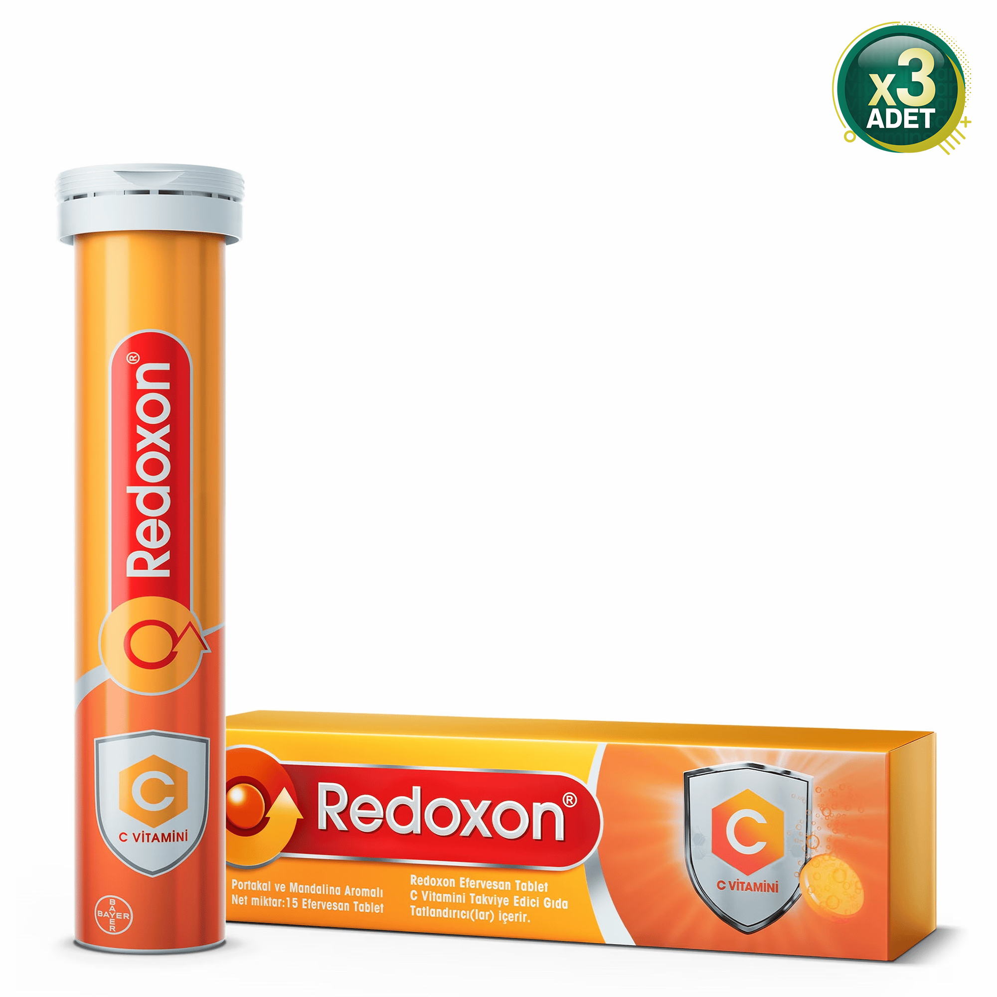 Redoxon Vitamin C 1000 mg Efervesan 15 Tablet 3 Adet Fiyatları VitaminSAN