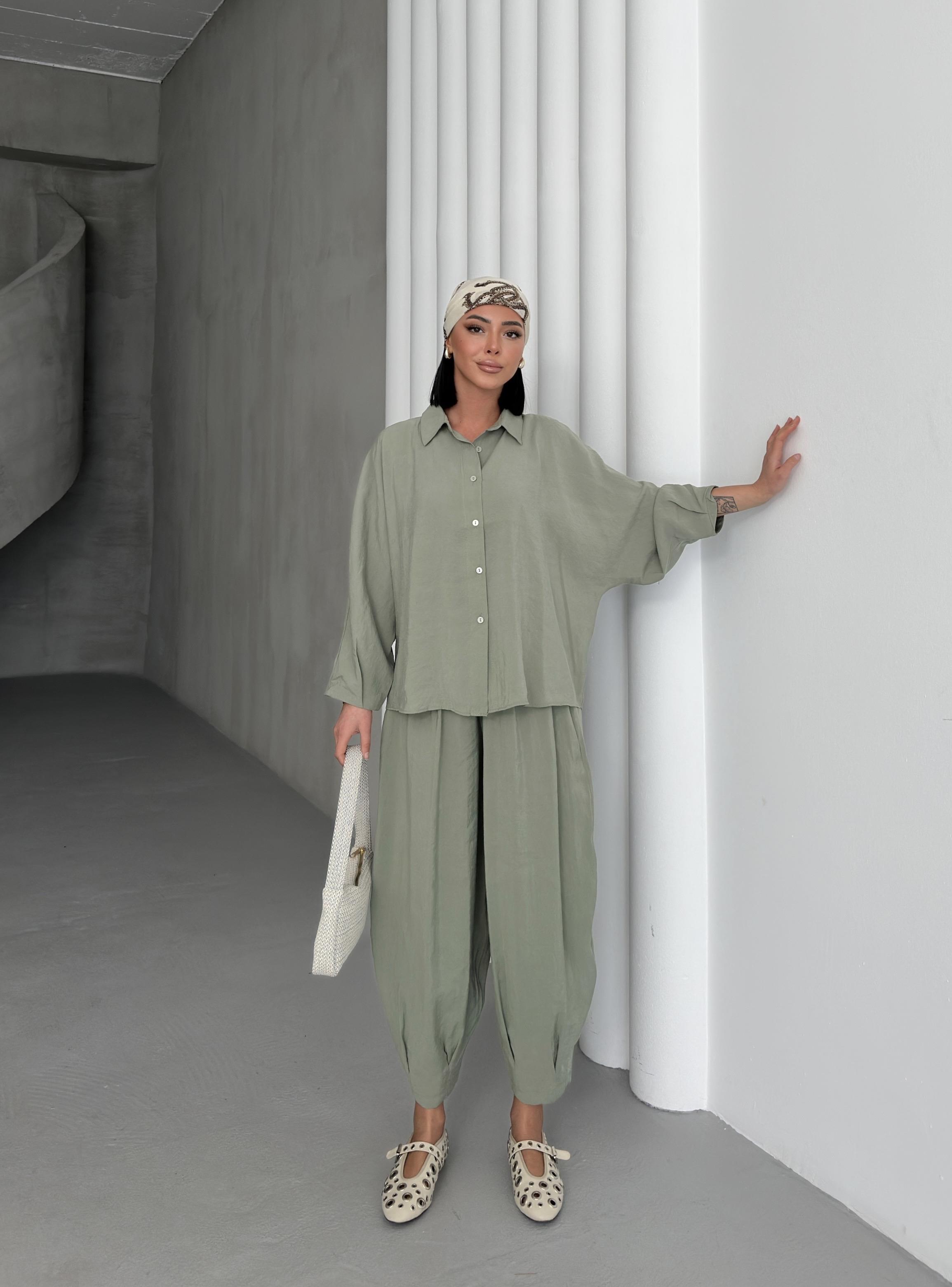 Şalvar Model Tensel Takım