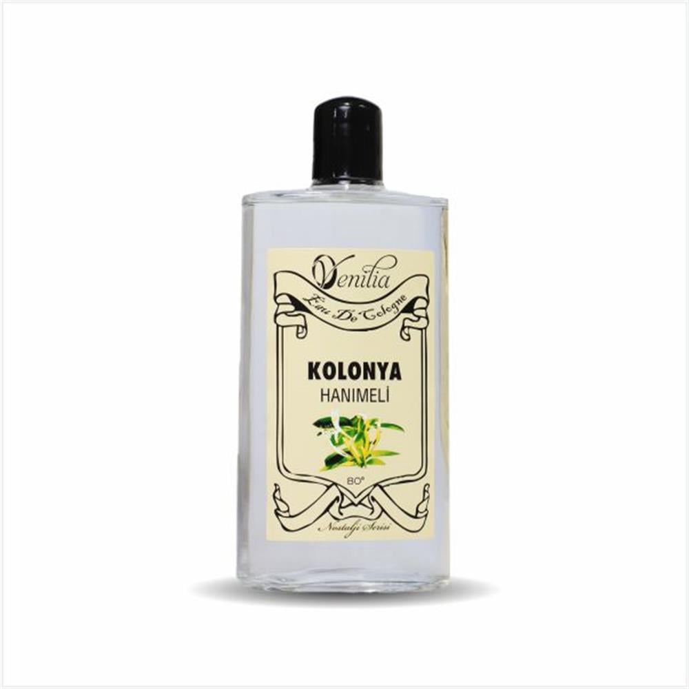 200 ML Cam Şişe Venilia Hanımeli Esanslı Kolonya - Hanımeli Kolonyası