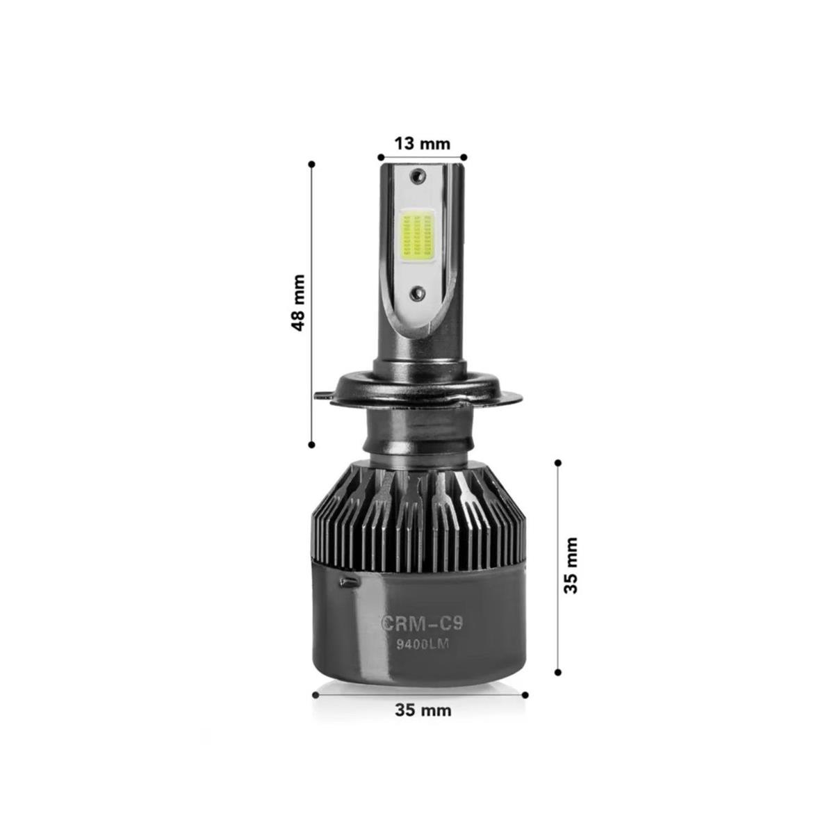 C9 Led Xenon BEYAZ Zenon Far Ampulü H1 / H3 / H4 / H7 / H11 / H27 / 9005 / 9006 Dekohop 'da