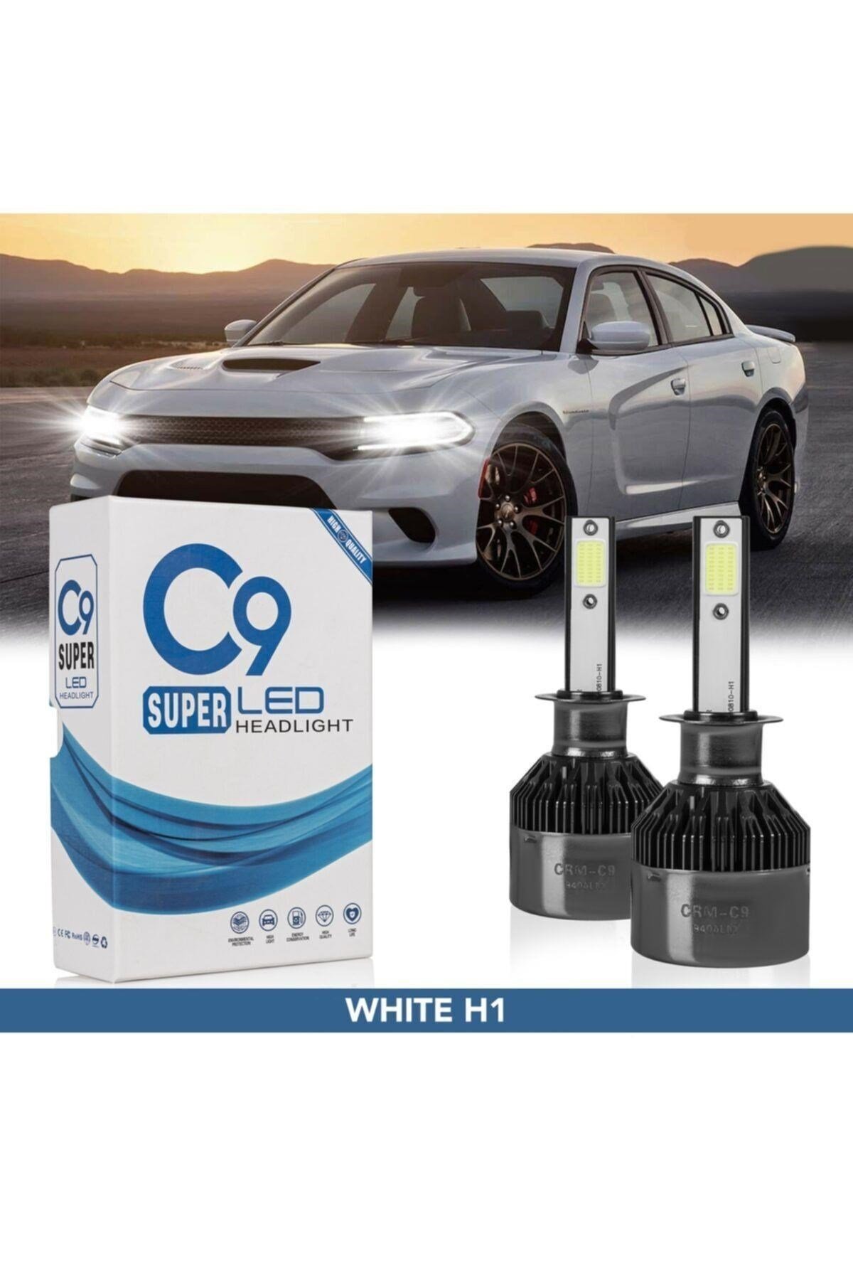 C9 Led Xenon BEYAZ Zenon Far Ampulü H1 / H3 / H4 / H7 / H11 / H27 / 9005 / 9006 Dekohop 'da