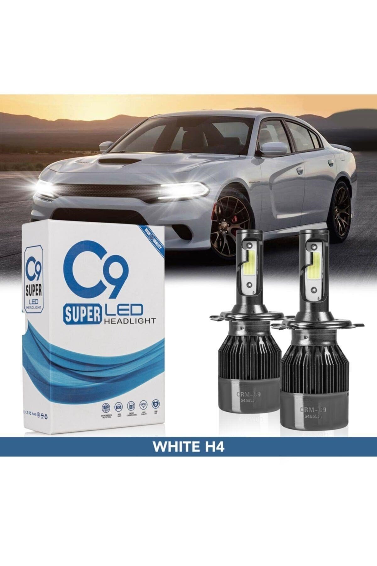 C9 Led Xenon BEYAZ Zenon Far Ampulü H1 / H3 / H4 / H7 / H11 / H27 / 9005 / 9006 Dekohop 'da