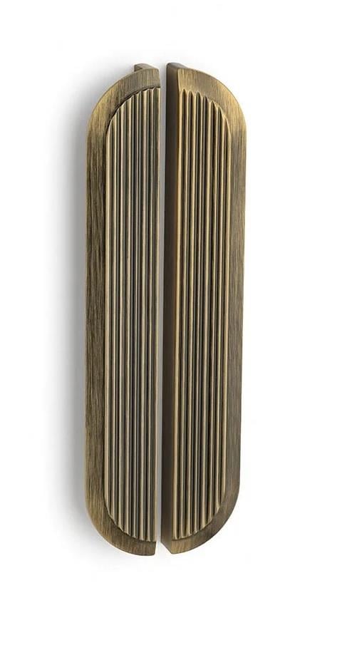 Pera L Tipi Oval Antik Bronz Kulp 224 mm. 209064 | Dizaynaks