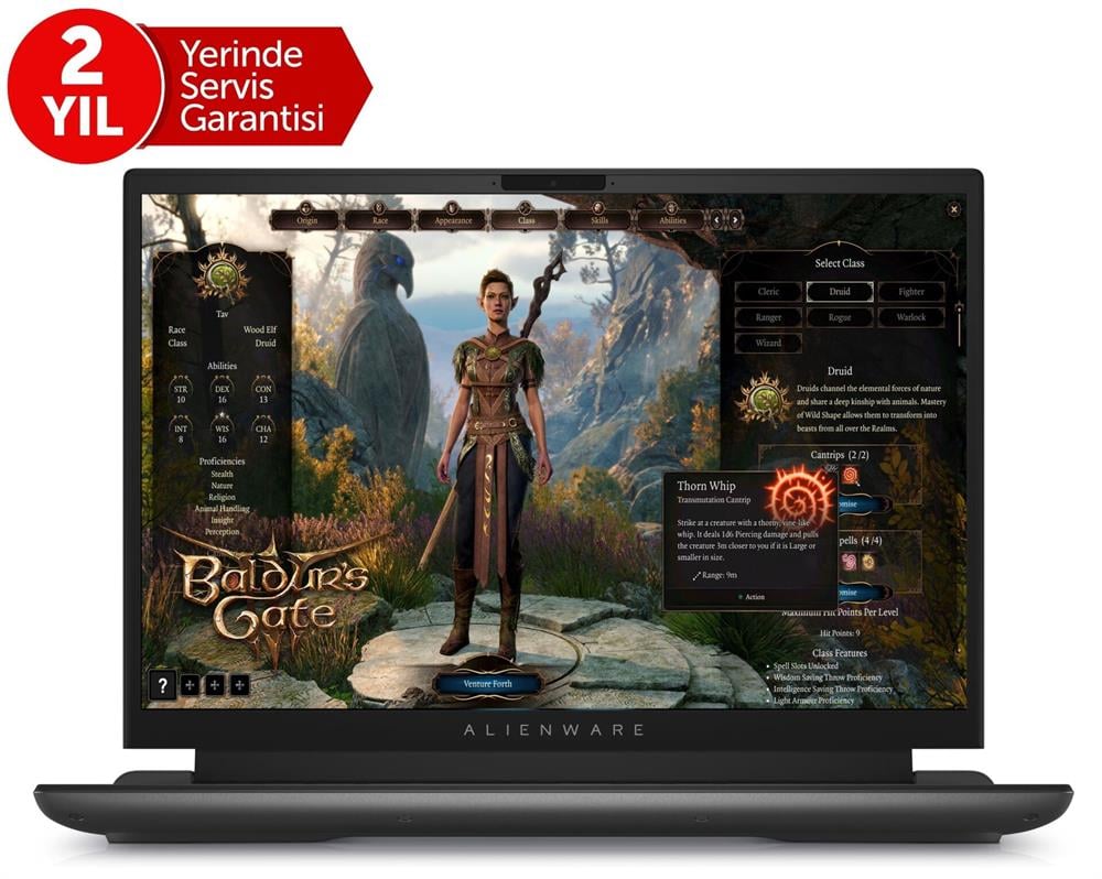 Dell Alienware M16 R1 AMD Ryzen 9 7845HX 32 GB 1 TB RTX 4070 165 Hz Windows 11 Home 16" QHD+ ...