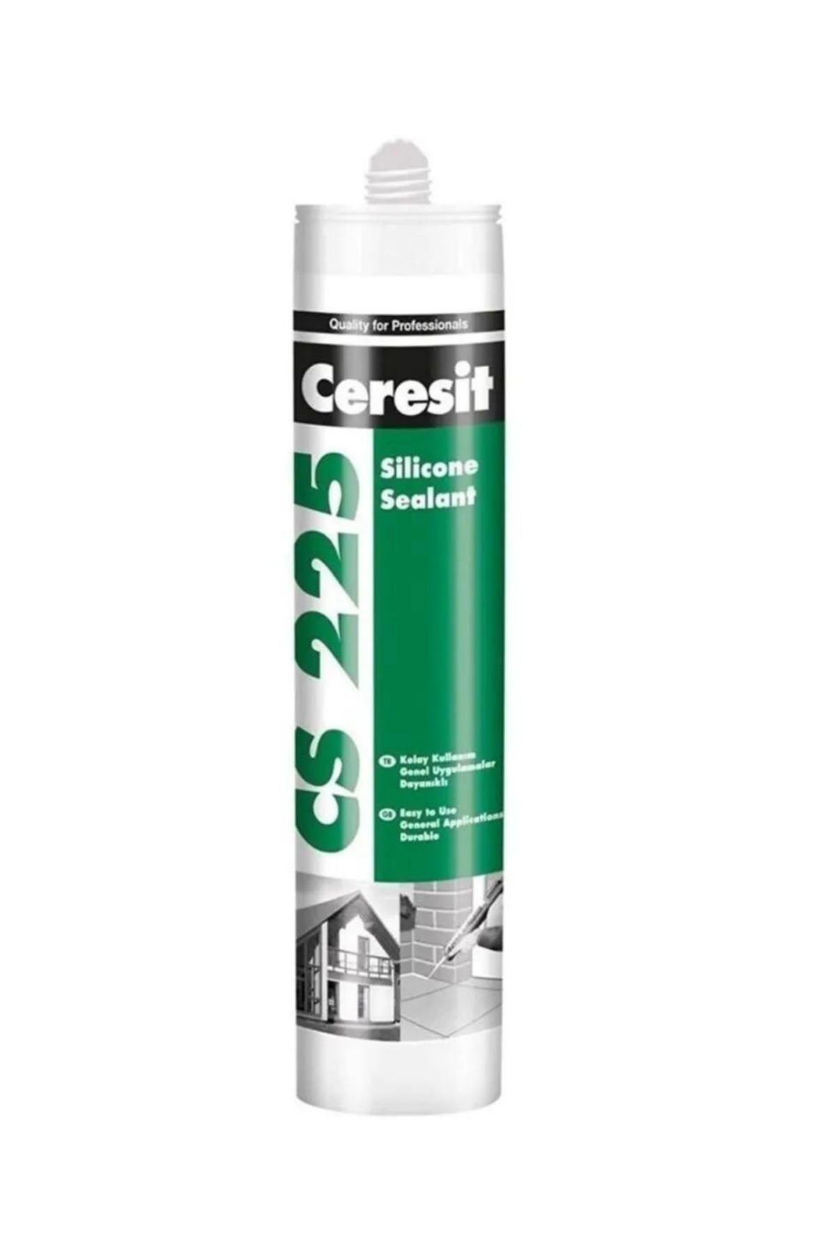 CERESİT CS 225 SİLİKONU BEYAZ 280 GR UZ-1111
