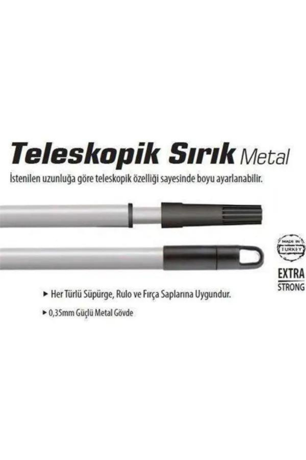 ÇELİK UZATMALI SIRIK 2 METRE 2 KADEMELİ SGS-6202