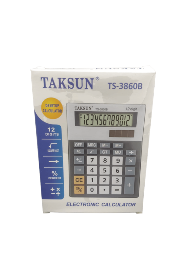 Taksun Hesap Makİnesİ Kirtasİye-ts 3860b