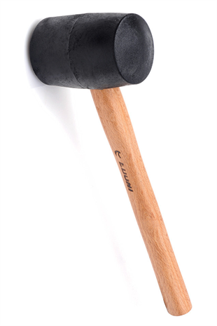 EDONI AĞAÇ SAPLI LASTİK TOKMAK 60MM ELTOS-ET864