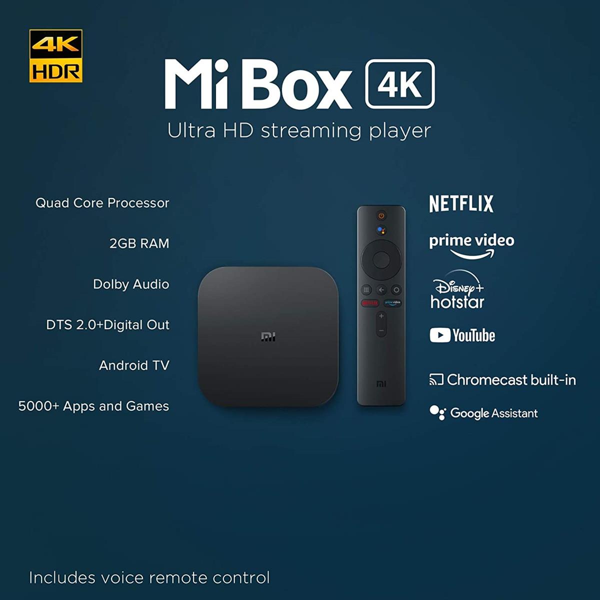 Xiaomi Mi Box S 4k 2. Nesil Tv Box