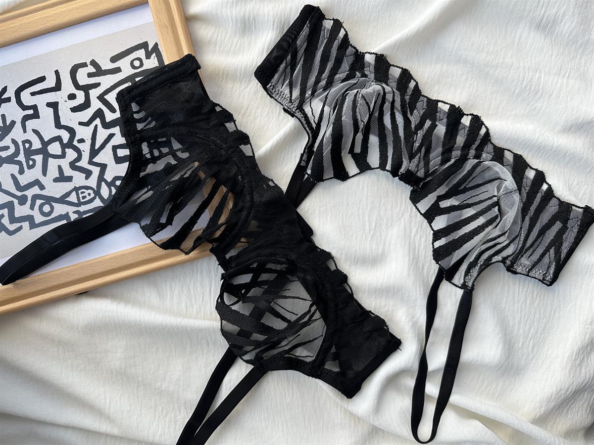 Swod Black Bra Set