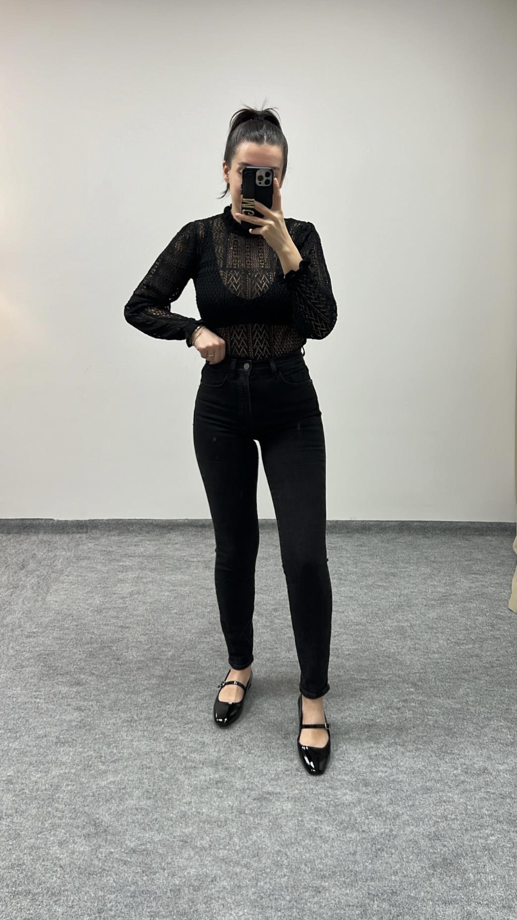 MAD SİYAH SKINNY LEG JEAN - Moog Butik