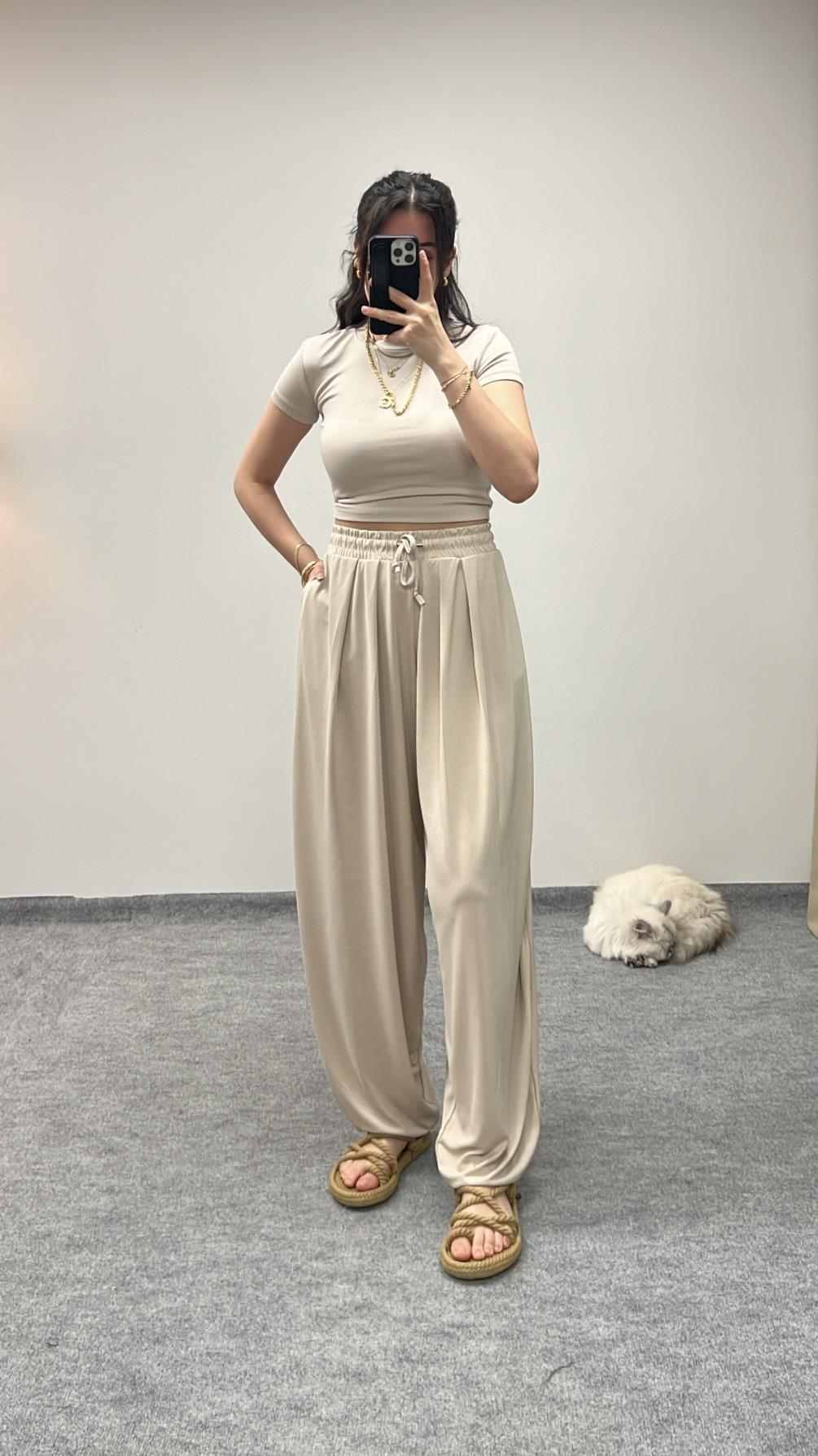 OYS BEJ MODAL ŞALVAR - Moog Butik