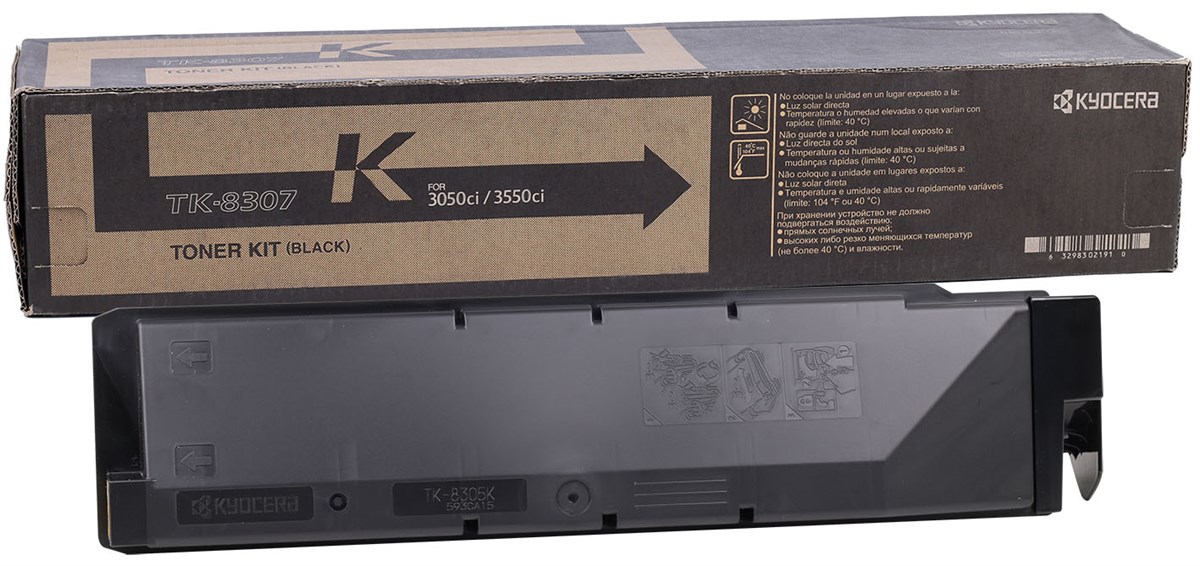 Kyocera Mita TK-8307 Orjinal Siyah Toner Taskalfa 3050ci-3051ci-3550ci (TK-8305)