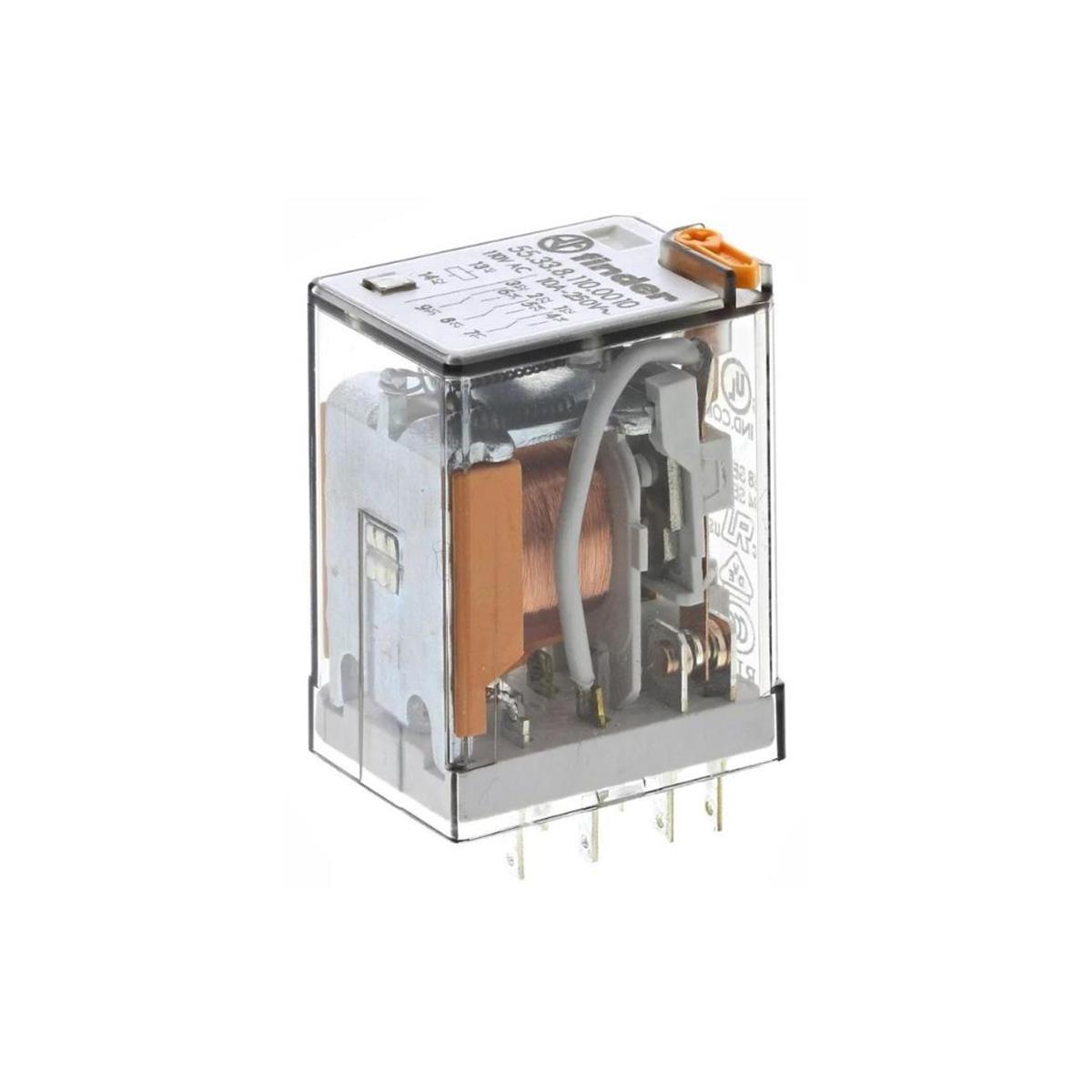 Finder 55.33.9.024.0010 Röle 3 Kontak 10A. 24V Dc