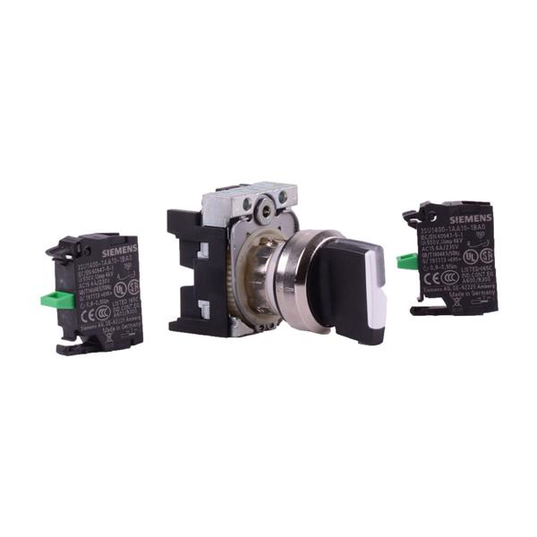 Siemens 3SU1150-2BL60-1NA0 Mandal Buton Kalıcı 1Na+1Na 1-0-2