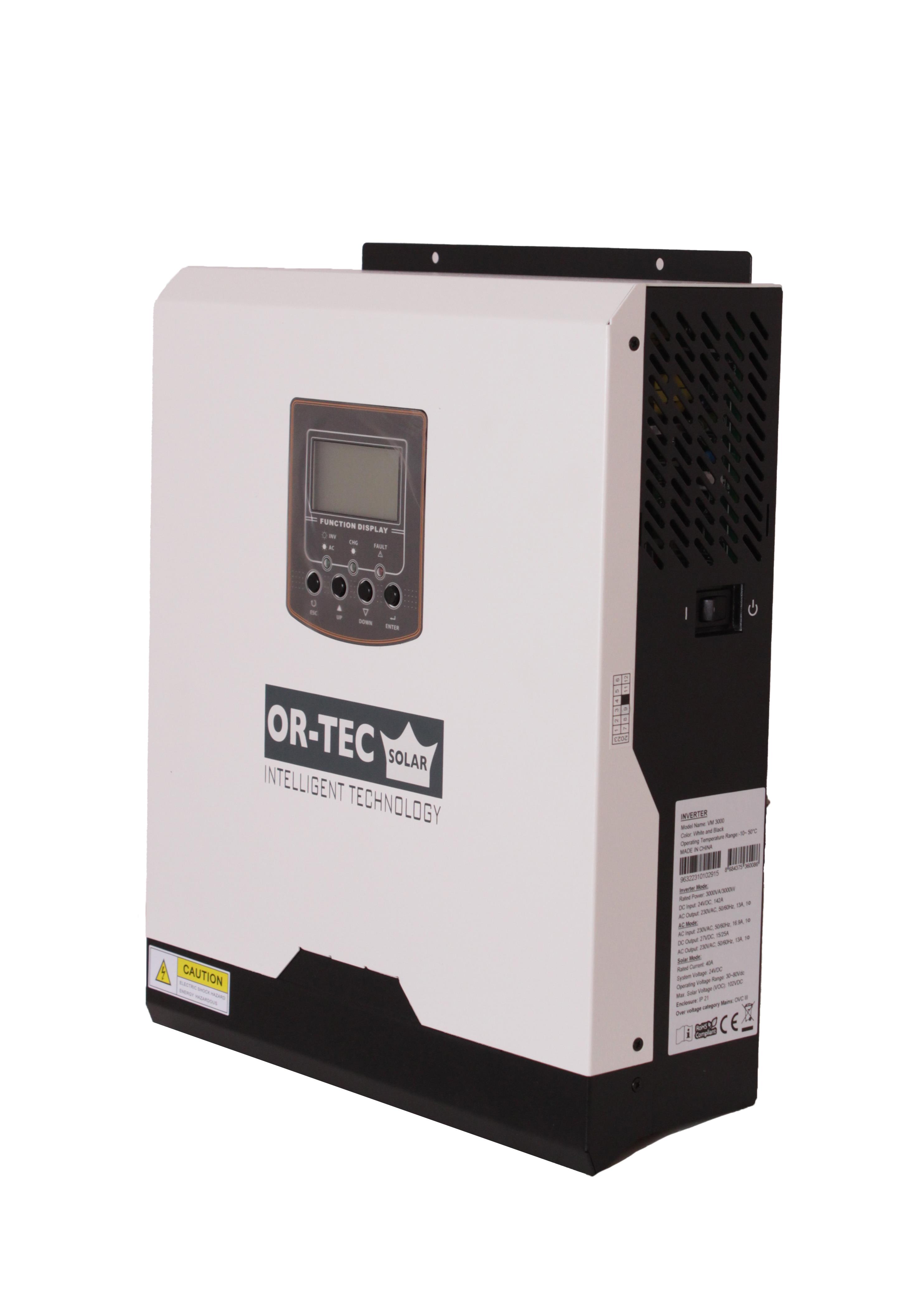 ORTEC SOLAR 24V 3KW MPPT AKILLI İNVERTER | Enerjitoptan ORTEC SOLAR 24V 3KW MPPT AKILLI İNVERTER | Enerjitoptan