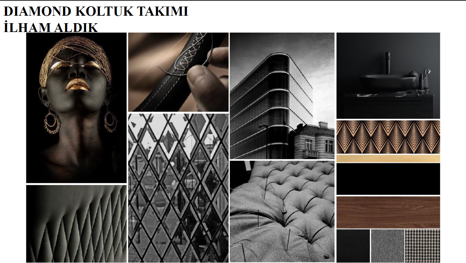 Diamond Koltuk Takımı | Evinizin Konforlu Koltuğu