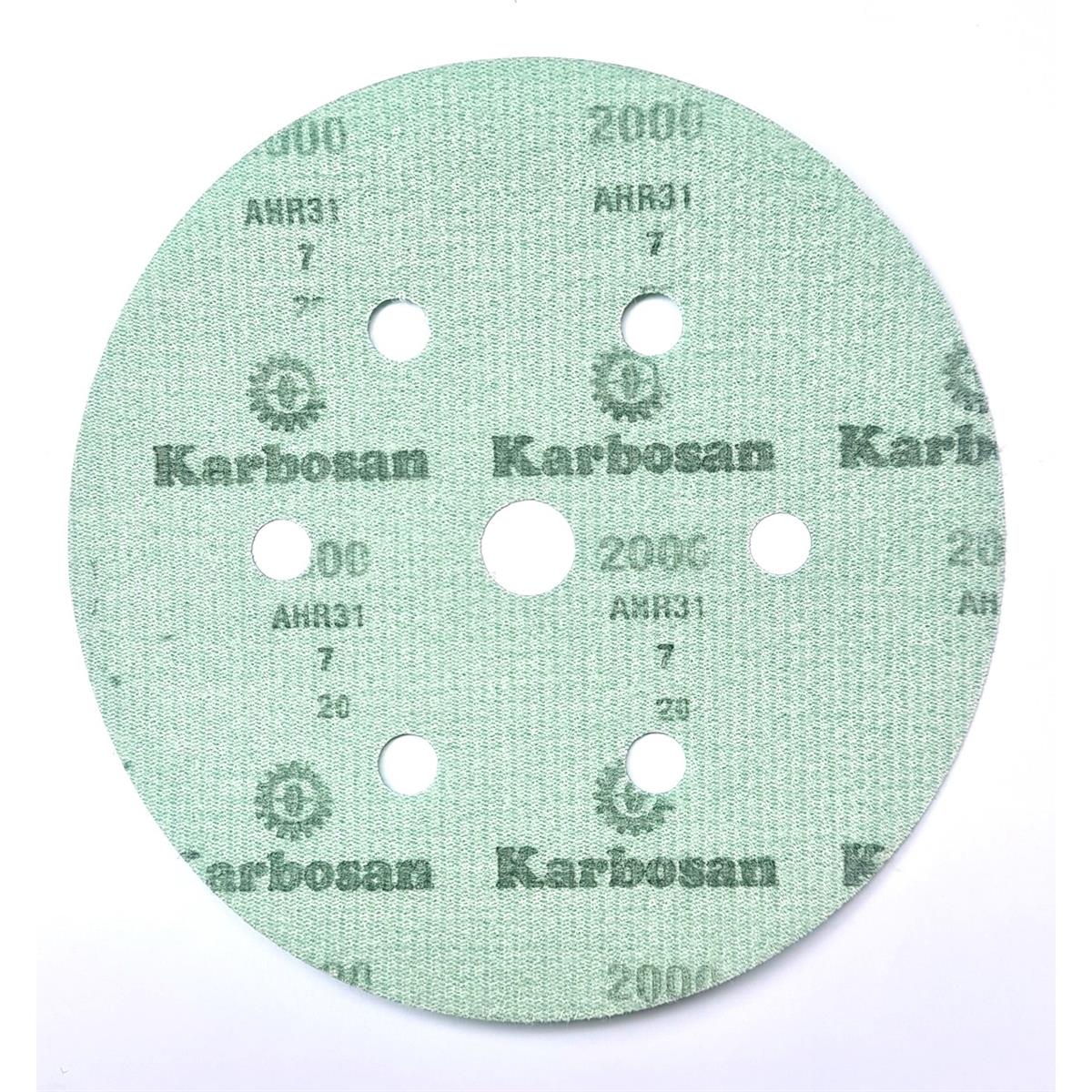 Alüminyum Oksit Polyester Film Cırtlı Diskler 7 Delik Alüminyum Oksit Polyester Film Cırtlı Diskler 7 Delik