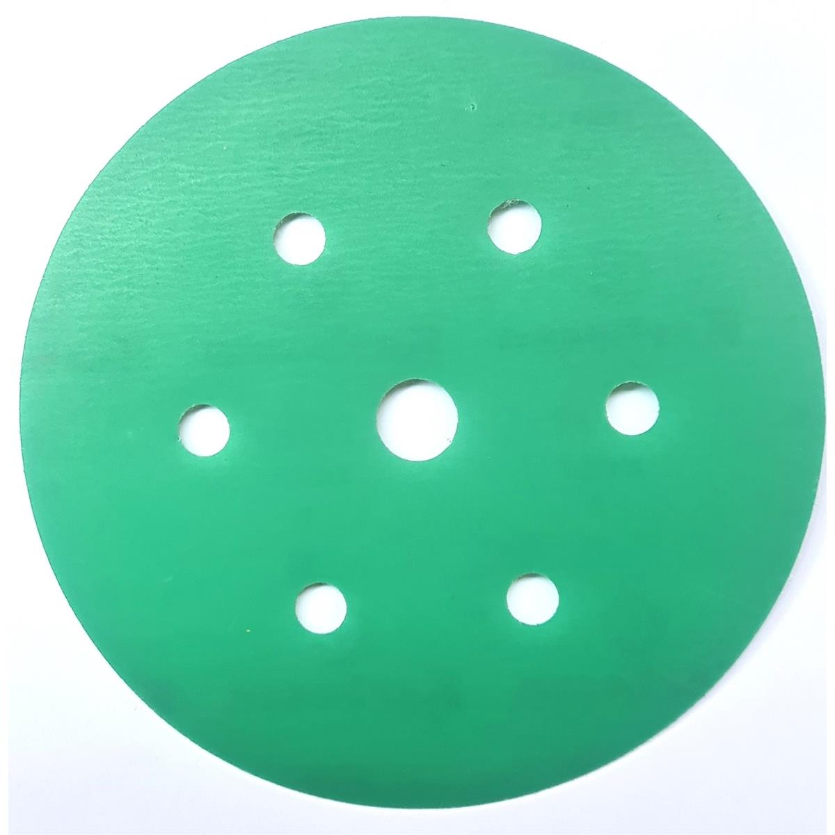 Alüminyum Oksit Polyester Film Cırtlı Diskler 7 Delik Alüminyum Oksit Polyester Film Cırtlı Diskler 7 Delik
