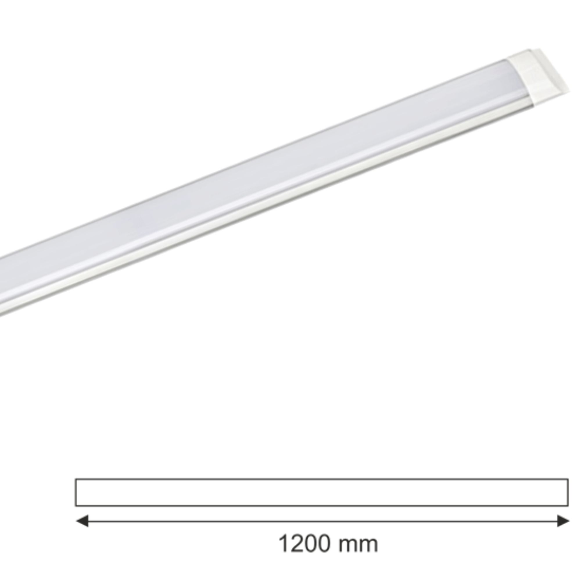 Zmr Yatay Bant Armatür Led 40W 120 Cm Beyaz