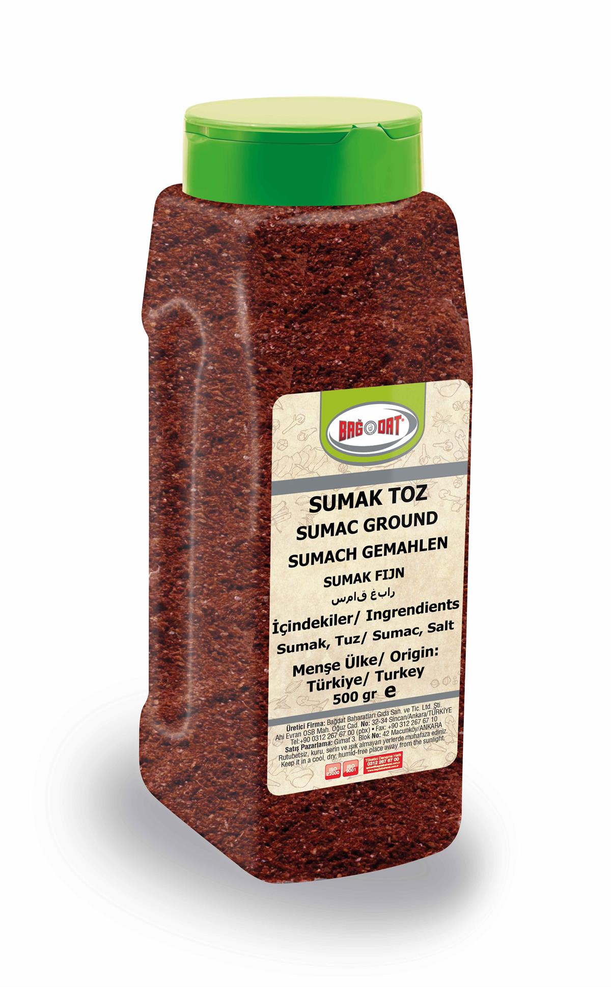 Sumak Toz Büyük Boy 500 Gr.