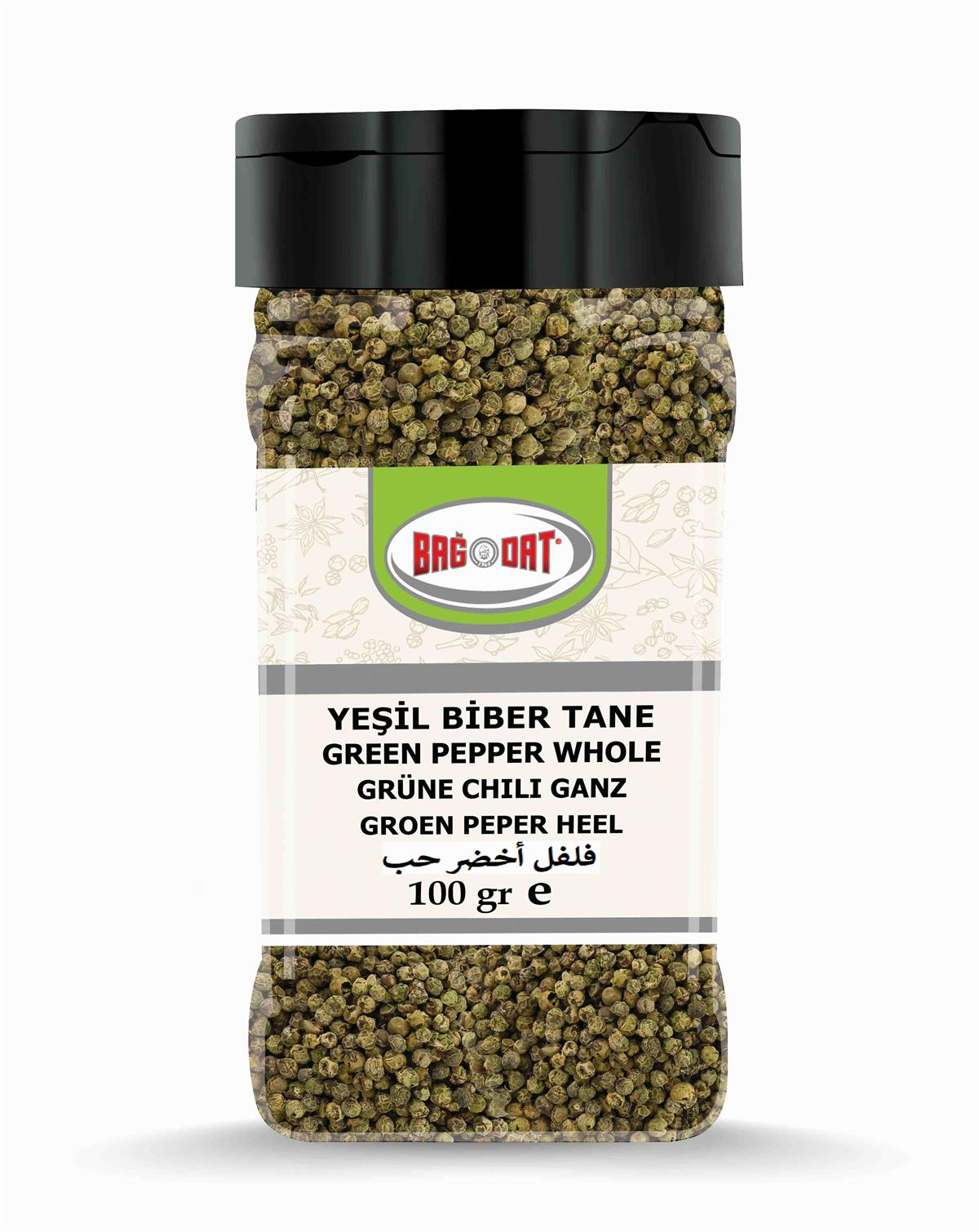 Yeşil Karabiber Tane 100 Gr.