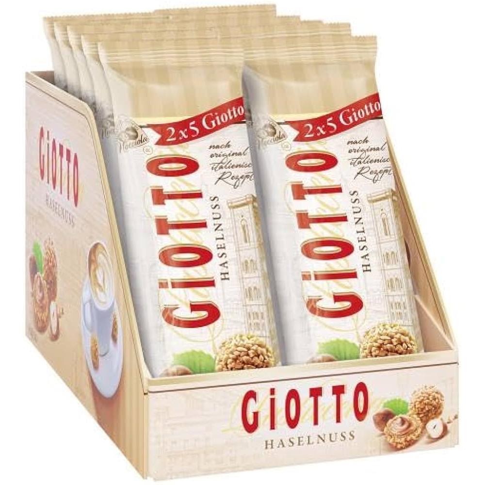 Ferrero Giotto Haselnuss Fındıklı Gofret 43g x 10 Adet