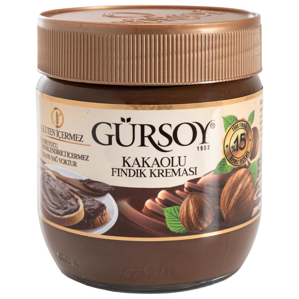 Gürsoy Kakaolu Fındık Kreması 400g x 4 Adet