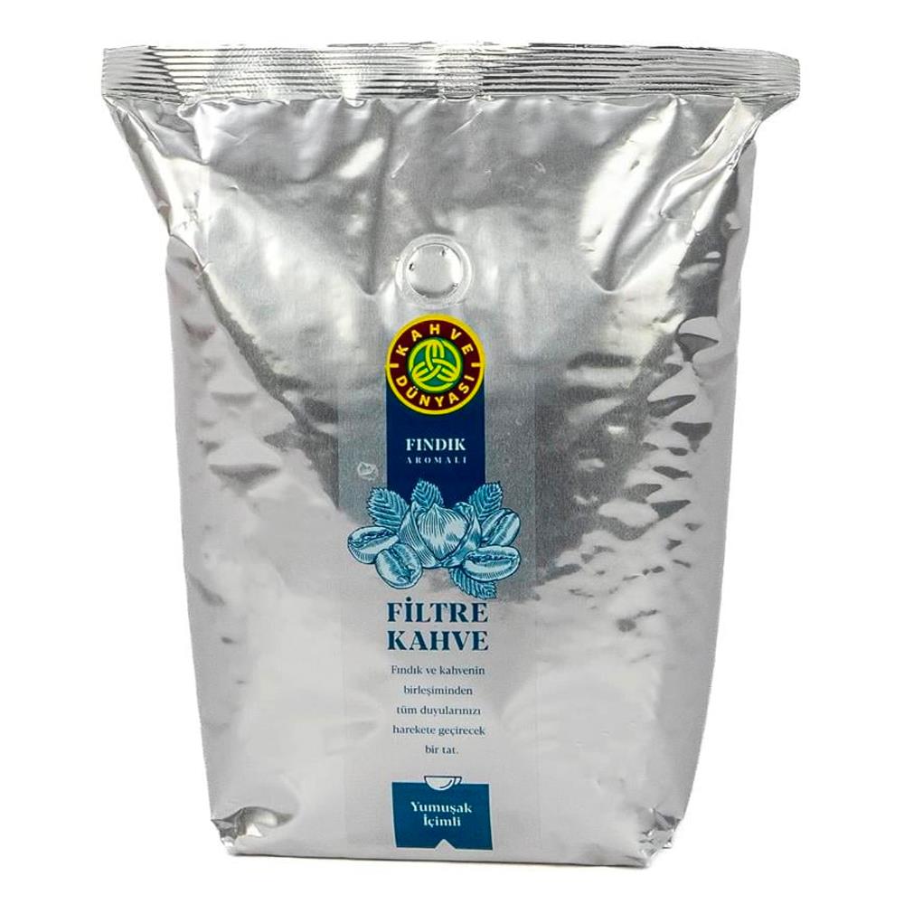 Kahve Dünyası Fındık Aromalı Filtre Kahve Çekirdek 1 kg
