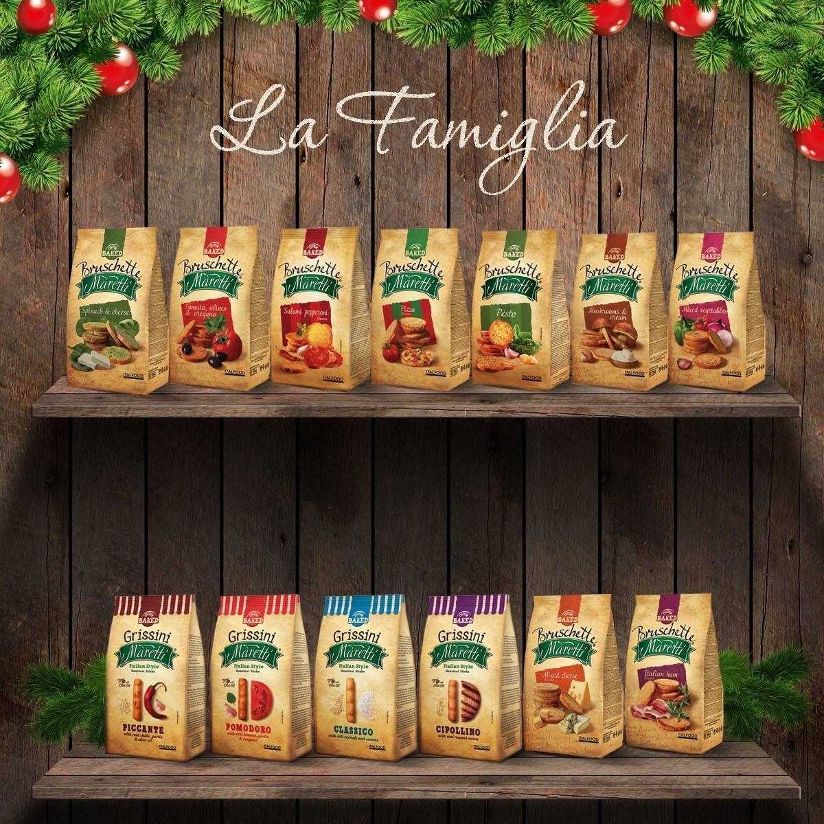 Maretti Bruschette Sour Cream Ekşi Krema ve Soğanlı Kızartılmış Ekmek Cips 70g x 5 Adet