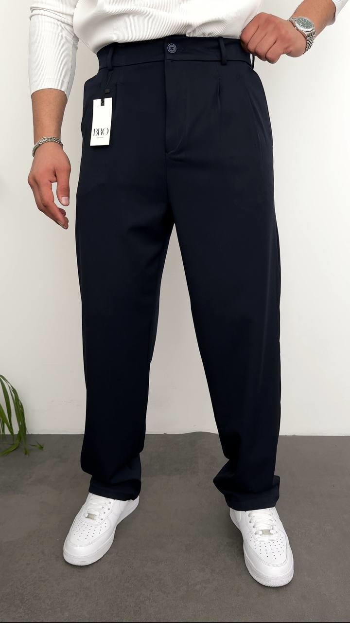 Pileli Baggy Kumaş Pantalon | Can Atay