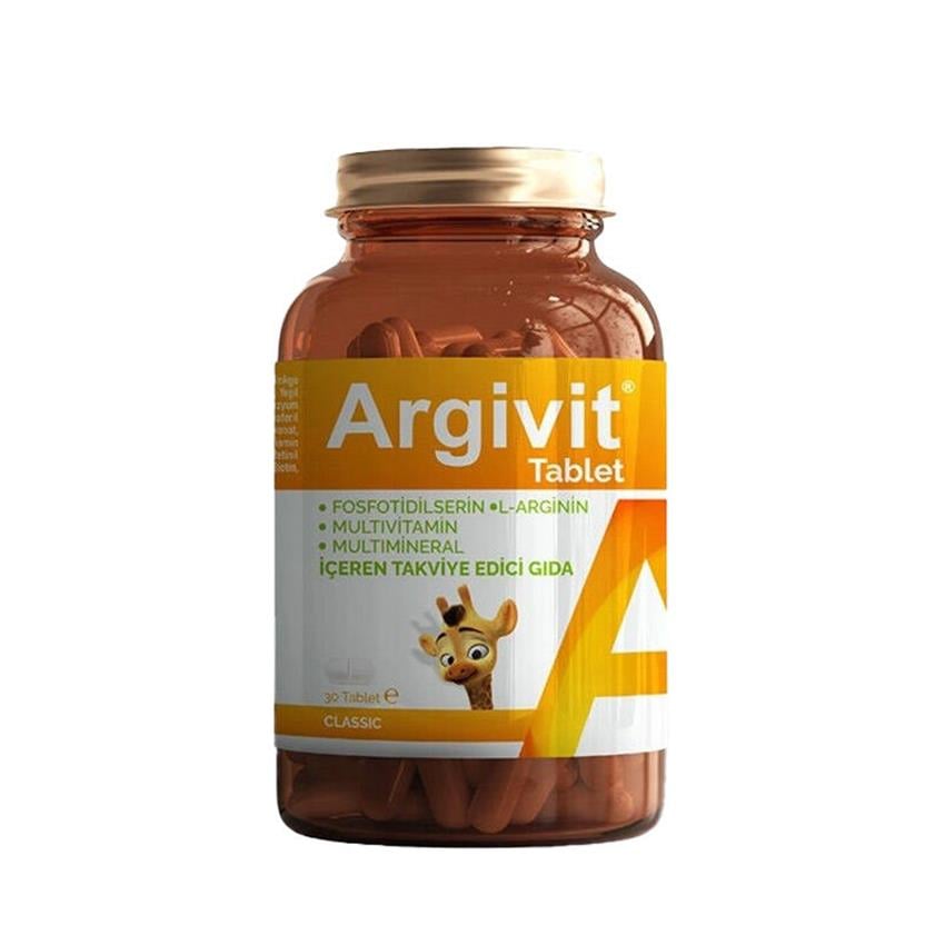 Argivit Classic 30 Tablet – Vitamin ve Mineral Takviyesi | Güçlü İçerik