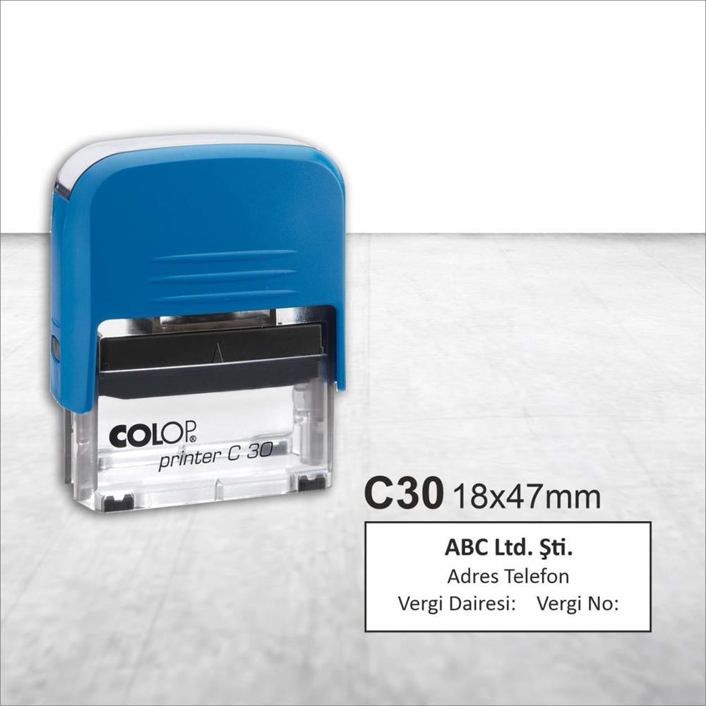 Colop C30 Kaşe | Kaşe | Güvenilir Baskı Hızlı Teslimat