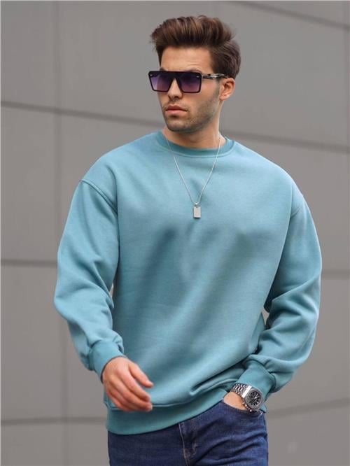 Men sweatshirt wholesale Light Blue color | Wholesale Sweatshirt