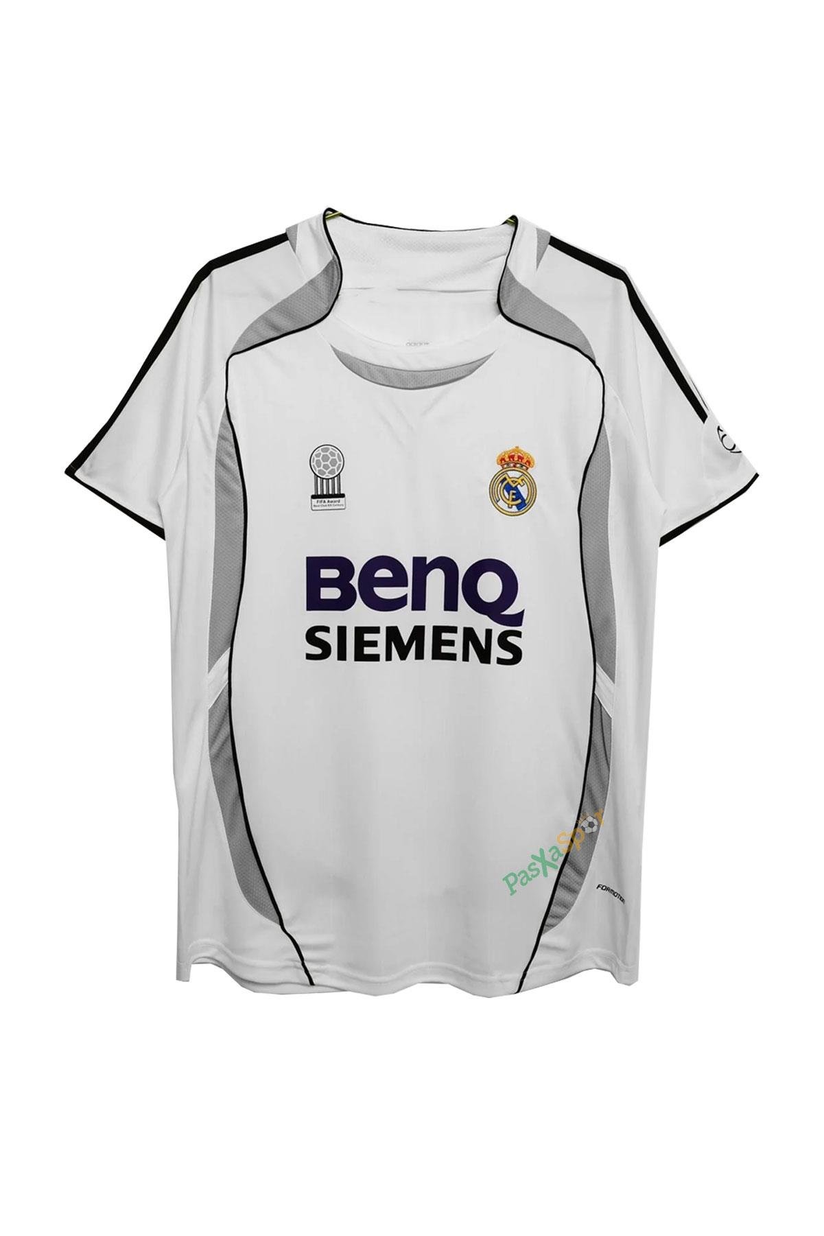 Real Madrid 2006-2007 İç Saha Ronaldo Kısa Kolu Retro Forması