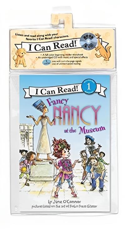 Fancy Nancy at the Museum Book and CD 9780061706585 | Fiyat & Satın Al