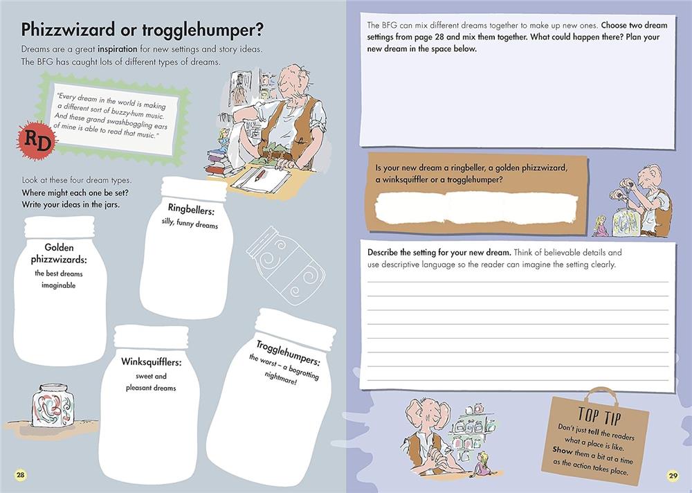 Roald Dahl's Creative Writing with The BFG: How to Write Splendid ...