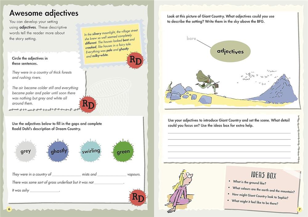 Roald Dahl's Creative Writing with The BFG: How to Write Splendid ...