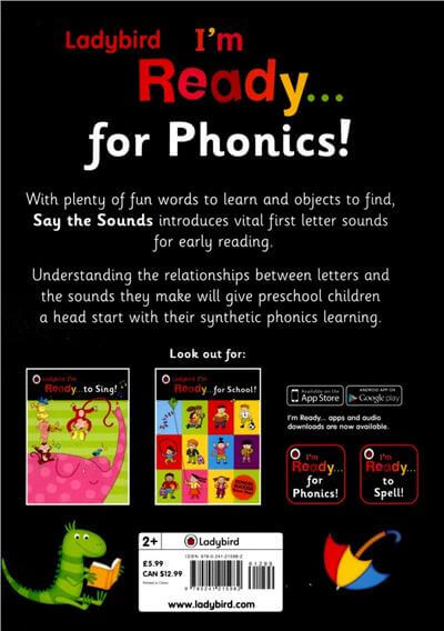 I'm Ready for Phonics: Say the Sounds 9780241215982 | Fiyat & Satın Al