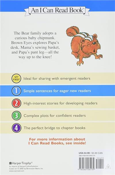 The Berenstain Bears and the Baby Chipmunk - 149,00 ₺ | HarperCollins ...