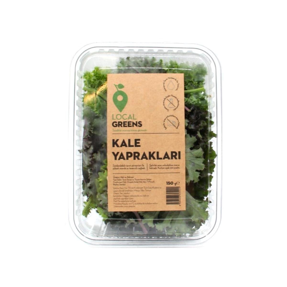 Local Greens Kale Yaprakları 150 Gr | Datça Murat Çiftliği