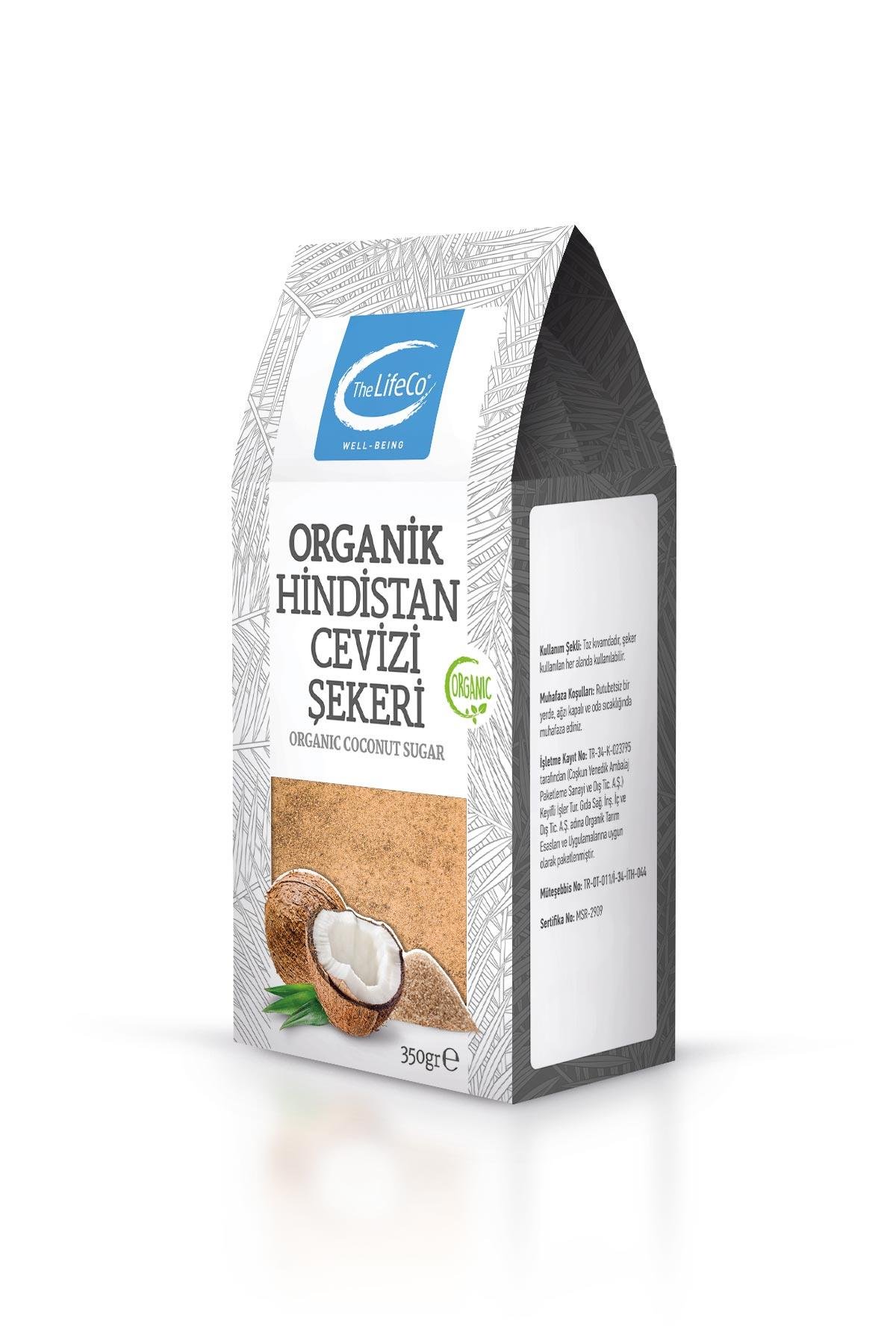 TheLifeCo Organik Hindistan Cevizi Şekeri 300gr