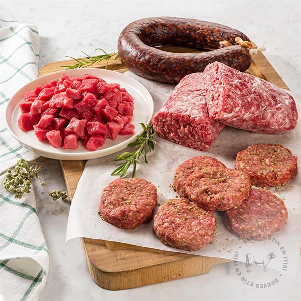 Dana Eti Paketi 1.9 Kg - Etin En İyisi | Datça Murat Çiftliği