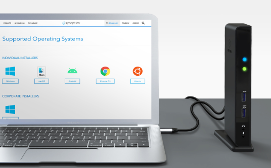 Icy Box USB Type-C® Notebook DockingStation 3 Monitör