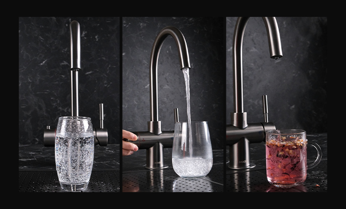 Sparkling 6'sı 1 Arada Anında Kaynar Su ve Soda Batarya Sistemi (Gun ...